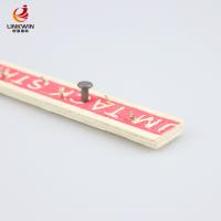 China 4ft 5ft Wood Carpet Underlay Grippers 7.0mm Black Fat Nails Tack Strip for sale