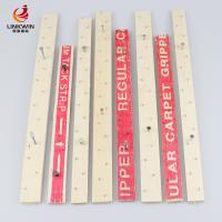 China 6.3mm 5.8mm Wooden Carpet Gripper 7/8in Width 4ft Length Easy Assembly for sale