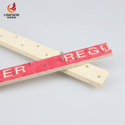 China 1 3/4 inch 88 Pin Wood Carpet Gripper Tack Strip for Indoor Carpet Installation for sale