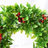 China Artificial Plant Wall Panels 42 cm Diameter PE PP Foliage Flowers for Garden Decoration for sale