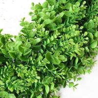 China Artificial Plant Wall Panels 42cm Diameter Waterproof for Festival Christmas Decor for sale