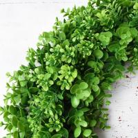 China Artificial Plant Wall Panels 42cm Diameter Waterproof for Festival Christmas Decor for sale