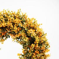China Artificial Eucalyptus Leaves Plant Wall Panels 35-42 cm Customizable PE PP for sale