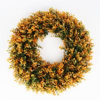 China Artificial Eucalyptus Leaves Plant Wall Panels 35-42 cm Customizable PE PP for sale