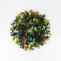 China Garden Eucalyptus Artificial Plant Wall Panels Airport for sale