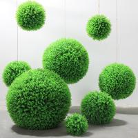 China Decorative Moss Waterproof Artificial Plant Balls for sale