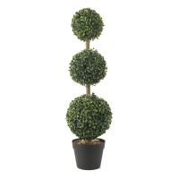 China Artificial Moss Balls 42cm Diameter Waterproof Faux Plant Decorative Green Balls for Home Garden for sale