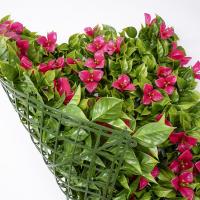 China Jungle Style Vertical Artificial Green Walls Balcony for sale
