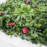 China Synthetic Home Artificial Outdoor Foliage Wall Panels for sale