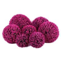 China Artificial Buxus Topiary Ball 42cm Dustproof PE PP for Kindergarten Landscaping for sale
