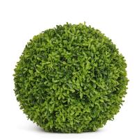 China PE PP Artificial Hanging Boxwood Balls Waterproof for sale