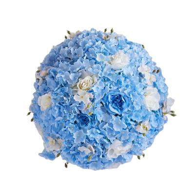 China Artificial Green Topiary Ball 35-42cm Diameter PE PP Custom Color for Indoor Outdoor Decoration for sale
