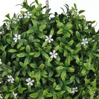 China Artificial Boxwood Plant Ball 35-42cm Diameter PE PP Outdoor Garden Decoration for sale