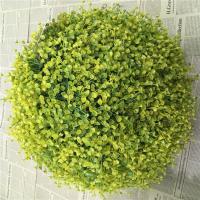 China Artificial Boxwood Plant Ball 35-42cm Diameter PE PP Outdoor Garden Decoration for sale