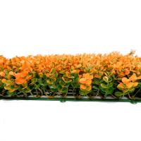 China Foliage Artificial Grass Garden Wall 50X50cm 30mm for sale