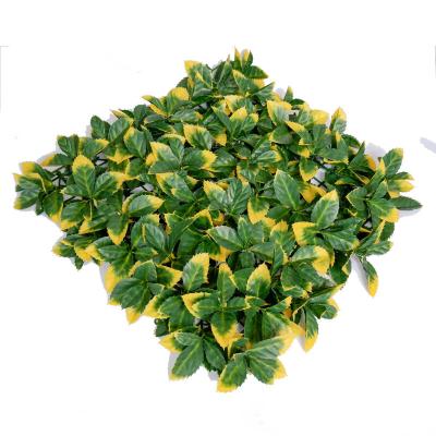 China Artificial Grass Hedge Wall Panels 25mm Pile Height for Commercial Decoration for sale