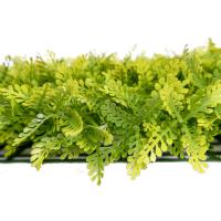 China Artificial Grass Wall 30mm Boxwood Vertical Fence Decorative Green PE PP for sale