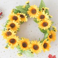 China Artificial Plant Wall Panels 35-42cm Diameter Waterproof PE PP for Outdoor Wedding Decoration for sale