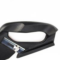 China SS304 Black Heavy Duty Carpet Knife Adjustable Blade Depth for sale