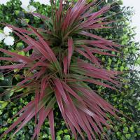 China Vertical Backdrop Panel Plastic Plant Artificial Hedge Fence Green Wall For Decoration for sale