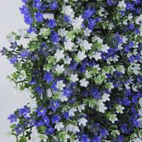 China Decoration Artificial Flowers Plant Grass Backdrop Wall Greenery Panels for sale