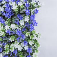China Artificial Greenery Wall Panels 50x50cm UV Resistant Fireproof Decorative Faux Plants for Indoor Outdoor for sale