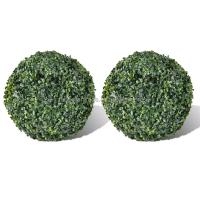 China Artificial Plant Wall Panels 42cm Diameter PE PP Decorative Flower Ball for Landscaping Hotel Garden for sale