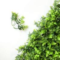 China Customized Color Size Artificial Green Wall For Holiday Wedding Decorative for sale