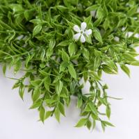 China PE/PP Customized Greenery Artificial Green Wall Use For Market Decoration for sale
