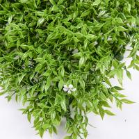 China Waterproof Artificial Bush Wall Decorative Plastic Hedge Panels 40mm Pile Height 2.3kg Density for sale