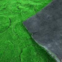 China Simulation Artificial Moss Mat Turf Flocking Plant Wall 10mm Plastic Panels for sale