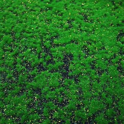 China Indoor Artificial Moss Mat 100x100cm UV Resistant Fake Green Grass Wall Panel for sale
