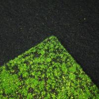 China Home Soft Artificial Moss Grass Mat Wall 3mm Decoration Green for sale