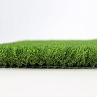 China Simulation Artificial Grass Lawn Carpet 4m x 25m 14mm Pile Height Green SBR Latex for sale