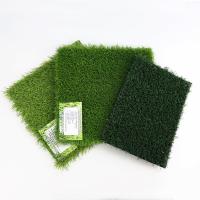 China Artificial Moss Green Synthetic Grass Carpet 10500 Density 3/4 Inch Gauge for Football Field Outdoor Installation for sale