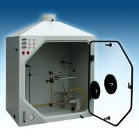 China Vertical Fire Testing Equipment , Horizontal Burning Flame Testing Equipment for sale