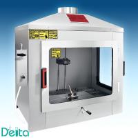 China SIT Single Flame Source Test Ignitability Apparatus En ISO 11925-2 DIN 53438 for sale
