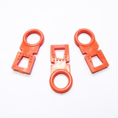 China Orange Removable  - Loops Used For Geophone Cable 4.6 Mm O.D for sale
