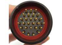 China NK27 Male Seismic Cable Connector Used For 12 Channels Seismograph Recording for sale