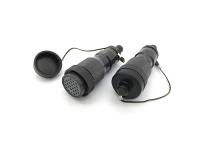 China NK27 Female Connector used for 12 Channels Seismic Refraction Cable for sale