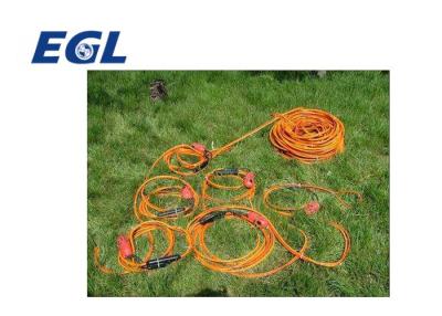 China 24 Channel Hydrophone Cable 10Hz 135m Length 61 Pin Female Connector for sale