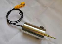 China 1Hz Seismic Geophone Vertical Terminal 75mm Spike Split Spring Connector for sale