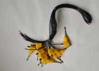 China Low Frequency Vertical Geophone , 2D And 3D Geophone Low Distortion for sale