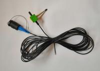 China Single Seismic Geophone 4.5Hz Horizontal Waterproof Land Case Spike 75mm for sale