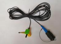 China Single Seismic Geophone 4.5Hz Horizontal Waterproof Land Case Spike 75mm for sale