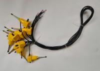 China 10Hz Vertical Geophone , Seismic SM24 Geophone 1m Leader Cable for sale