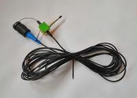 China 60Hz Horizontal​ 2D 3D Geophone KCK Male Connector 1m Leader Cable for sale