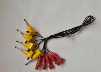 China Single Seismic Geophone 100 Hz High Sensitivity 1m Leader Cable for sale