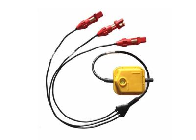China 4.5Hz Three Component Geophone Split Spring Clips Connector OEM Service for sale
