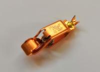 China Mueller Clip Wide Clip Solid Copper Material Length 61.1mm Rating 40 Amps for sale